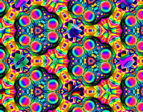 Download Psychedelic Colors Kaleidoscope Background Royalty Free Stock