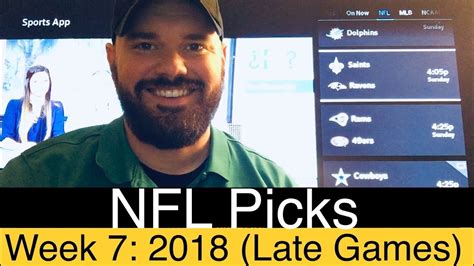 Nfl Week 7 Picks 2018 Expert Football Betting Predictions Ats O