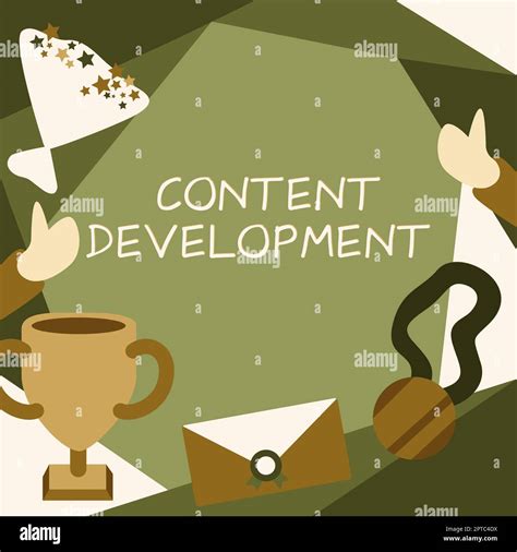 Conceptual Caption Content Development Business Idea Interaction