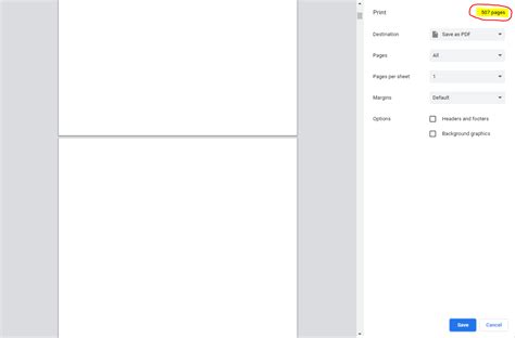 Css Hundreds Of Blank Pages And Or Disproportion When Printing A Web