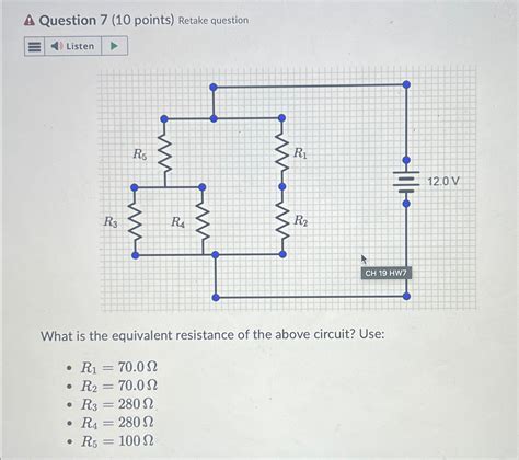 Solved A Question 7 10 ﻿points ﻿retake Questionlistenwhat