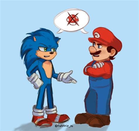 Sonic X Mario