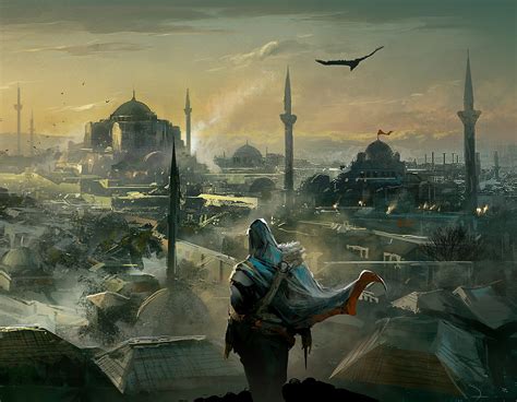 Assassins Creed Revelations Constantinople Artwork Real Otaku Gamer