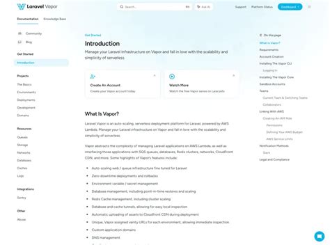 Vapor Cli Laravel Themes And Templates