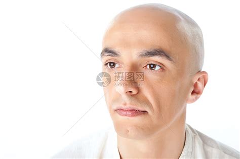 秃头男性的肖像高清图片下载 正版图片320698355 摄图网