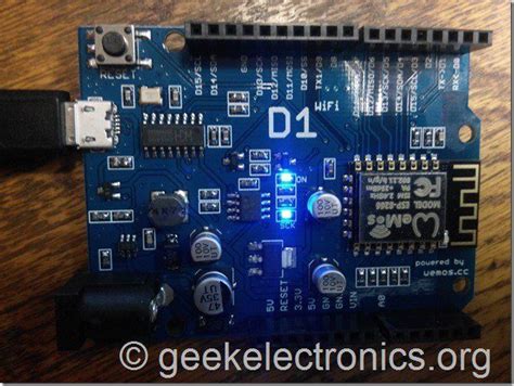 Wemos D1 R2 на Esp8266 первое знакомство Ардуино Электротехника