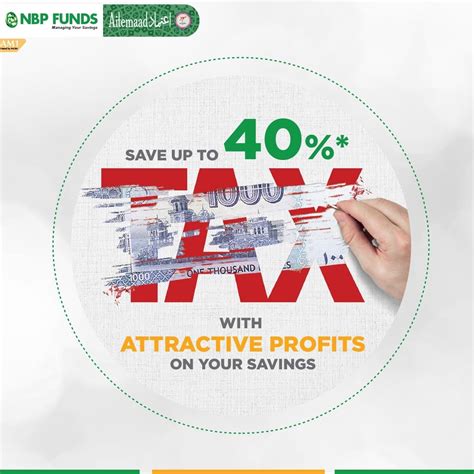 Syed Muhammad Waseem On Linkedin Invest In Nbp Funds And Get 40 Tex