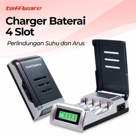 Jual Charger Baterai Slot Aa Aaa Ni Cd Ni Mh With Lcd Display C W Shopee Indonesia