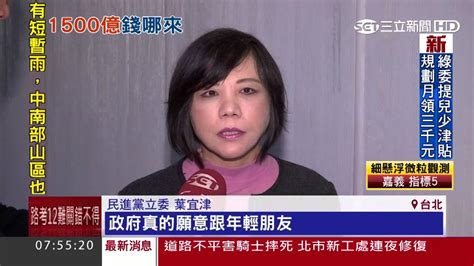 立委提案 18歲以下每人每月3000元｜三立新聞台 Youtube