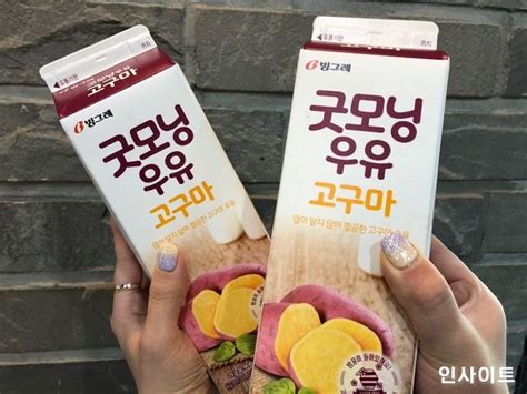 구황작물 덕후 열광케 한 ‘호박고구마 밤 퐁당 빠진 빙그레 신상 우유 인사이트