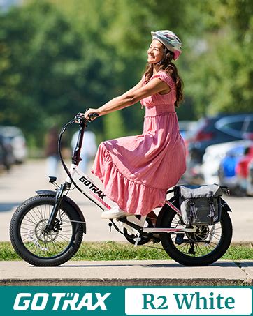 Gotrax R2 20 Folding Electric Bike For Adults 3 Fat Tires 48v