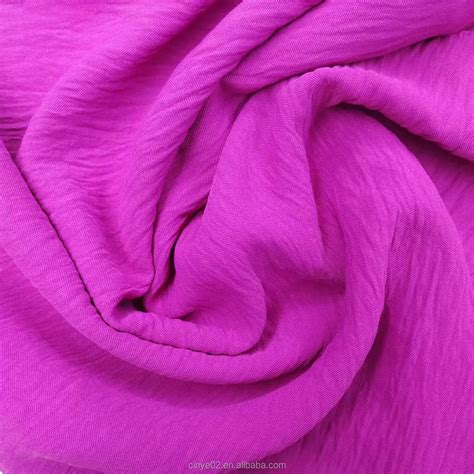 Cey 100 Polyester Airflow Crepe Fabric Anti Pill And For Dresses For