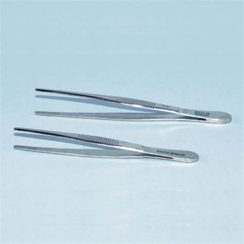 Straight Forcep Blunt Tip 일자형 핀셋 뭉툭한 끝 1671085090 한국소재과학 랩콤