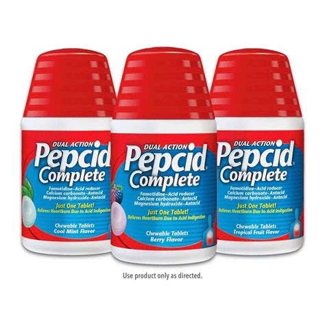 Pepcid Complete® Dual Action Chewable Tablets For Heartburn Relief