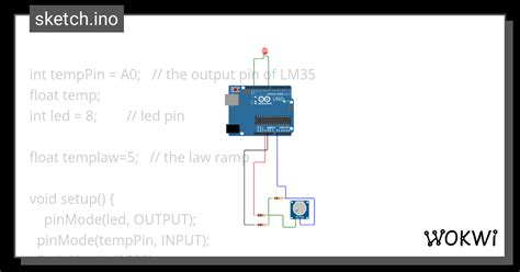 Thermometer Pt1000 Wokwi Esp32 Stm32 Arduino Simulator