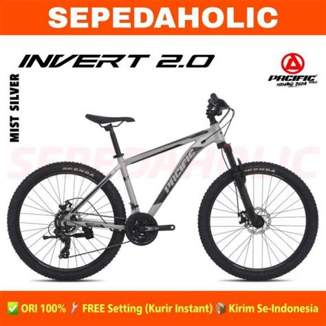 Promo SEPEDA GUNUNG 26 INCH MTB PACIFIC INVERT 2 0 ALLOY 3X7 SPEED