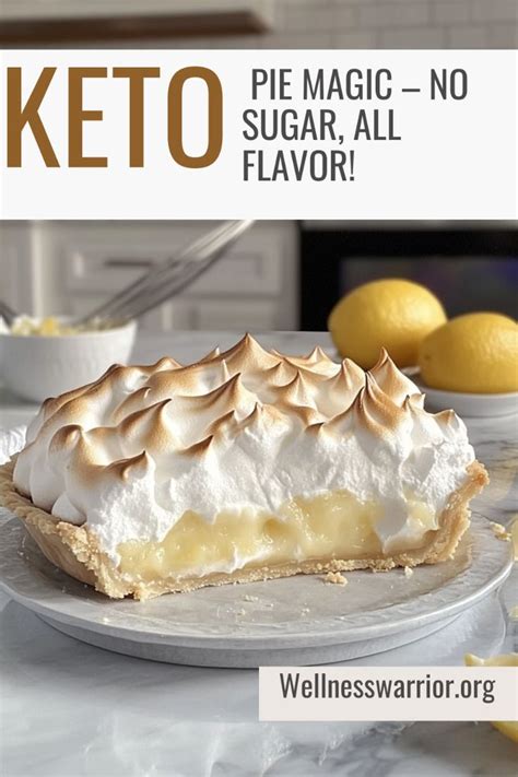 Low Carb Keto Meringue Pie Thats Simple And Sweet To Make In 2024