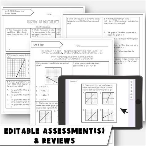 Special Linear Functions Unit Algebra 1 Curriculum Bundle Lauren