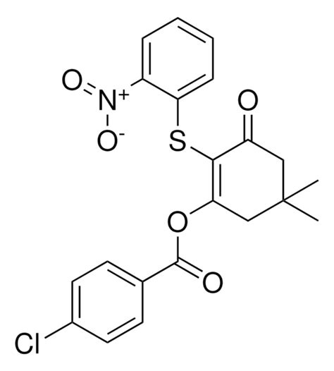 55 Dimethyl 2 2 Nitrophenylthio 3 Oxo 1 Cyclohexen 1 Yl 4