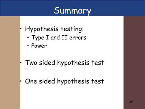 Ppt Introduction To Biostatistics Bio Epi 540 Lecture 11