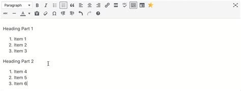 Changing Numbers In An Ordered List Nathan Nagele