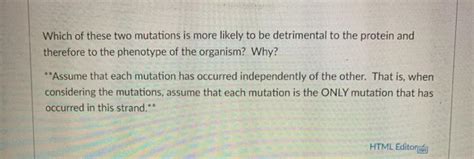 solved question 9 5 pts same sequence of dna but two