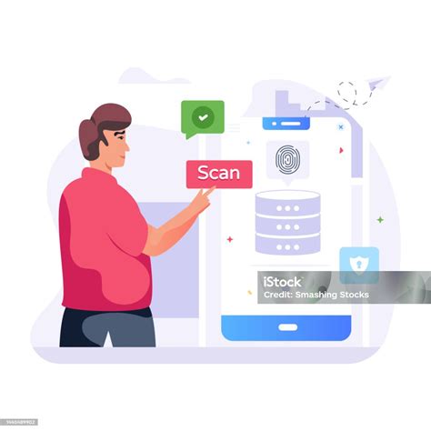 Label Scanning Stock Illustration Download Image Now Avatar Cargo