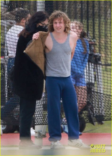 Jeremy Allen White Spends The Day Filming The Iron Claw In Baton