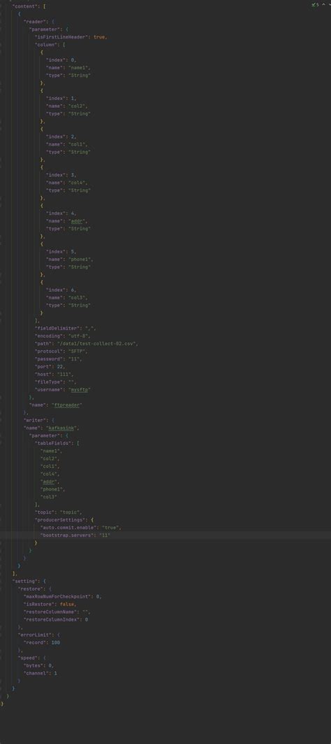 ftp采集数据输出到kafka报空指针 · issue 1623 · dtstack chunjun · github