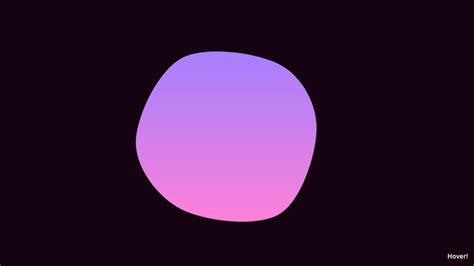 60° Gradient Morphing Blob