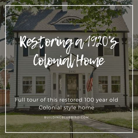 Restoring An American Colonial Style Home Colonial Style Homes
