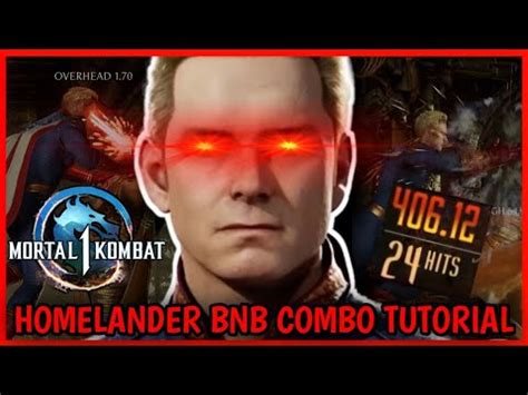 HOW TO DO HOMELANDER COMBOS IN MK1 GUIDE Mortal Kombat 1 YouTube