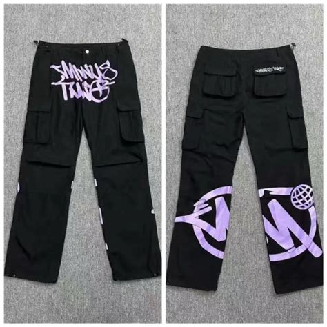 Pantalones Cargo Con Estampado G Tico Y K Para Hombre Pantal N Informal Vintage De Hip Hop