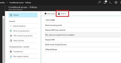 Idm実験室 Azure Ad 条件付きアクセスのポリシー適用状態を確認する「what If機能」