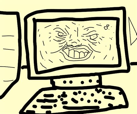 Goofy Computer Drawception