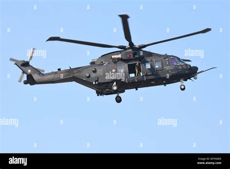 Hh 101a Caesar Combat Sar Helicopter Of The Italian Air Force Landing