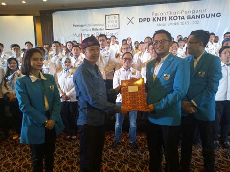 99 Pengurus DPD KNPI Kota Bandung Dilantik Generasi Milenial Siap