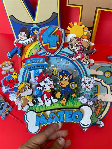Paw Patrol Party Pack Sofis Corner Crafts Custom Party Decor And More