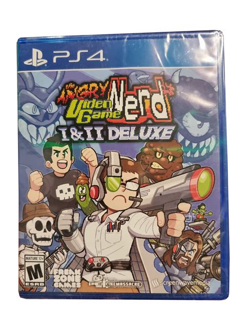 Angry Video Game Nerd I And Ii Deluxe Limited Run Ps4 Sony Playstation 4
