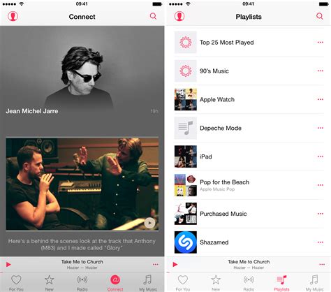 Dedicated Connect Tab Is Going Away In Ios 10s Apple Music Overhaul