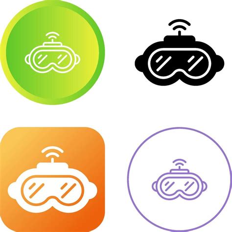 Vr Glasses Vector Icon 40666145 Vector Art At Vecteezy