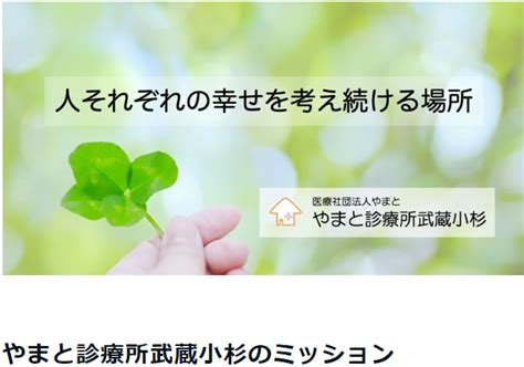 院長ブログはじめました③ 医療法人社団やまと やまと診療所武蔵小杉 在宅診療専門