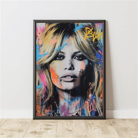 Brigitte Bardot Wall Art Etsy