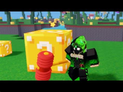How To Spawn Huge Lucky Block Roblox Bedwars YouTube
