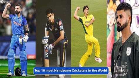 Top 10 Most Handsome Cricketers In The World 2024