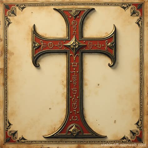 Anglo Saxon Alphabet Prompts Stable Diffusion Online