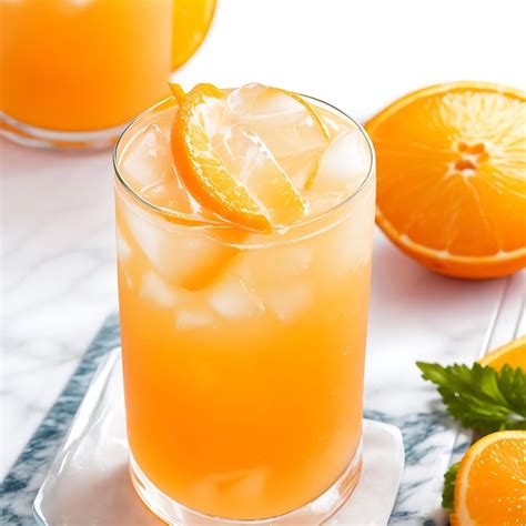 Premium Ai Image Orange Cocktail Drink Ai Generated