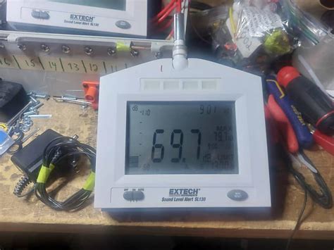 Extech Instruments SL130 Decibel Meter With Power Supply Free Reverb