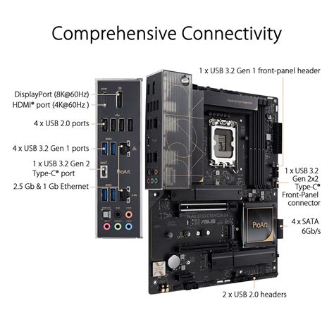 Motherboard ATX Asus Proart B760 Creator D4 90MB1DU0 M0EAY0 Asus