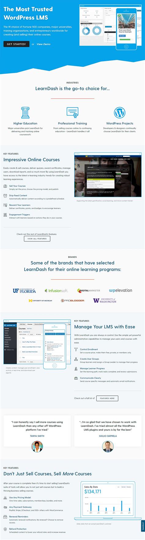 3 ELearning LMS Plugins Compared Official WordPress Plugin Comparison